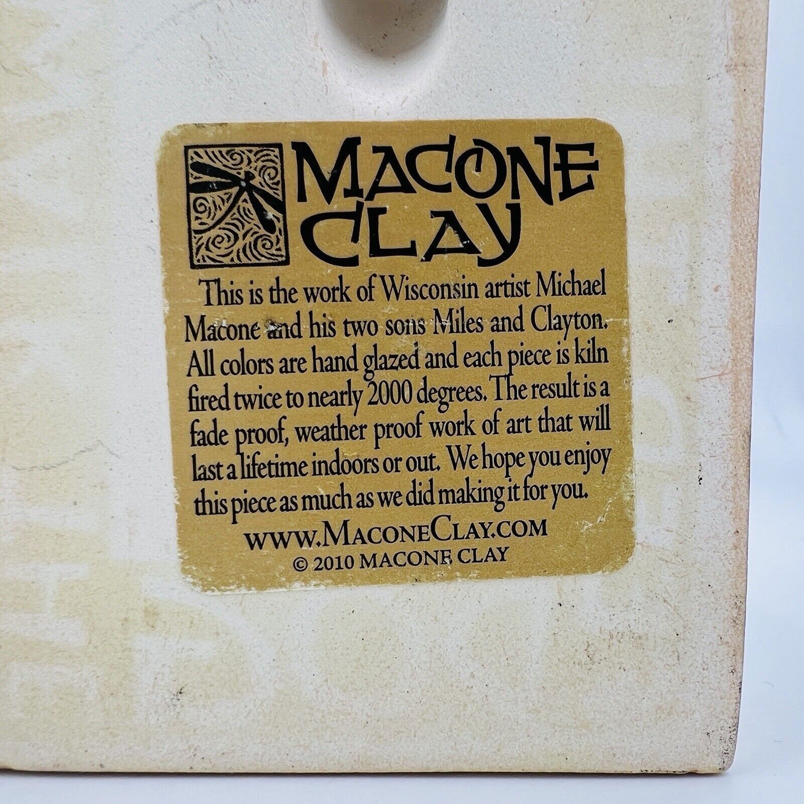 Macone Clay Tiles Hug the Cat and Dog Wall Ceramic Hand Glazed ...