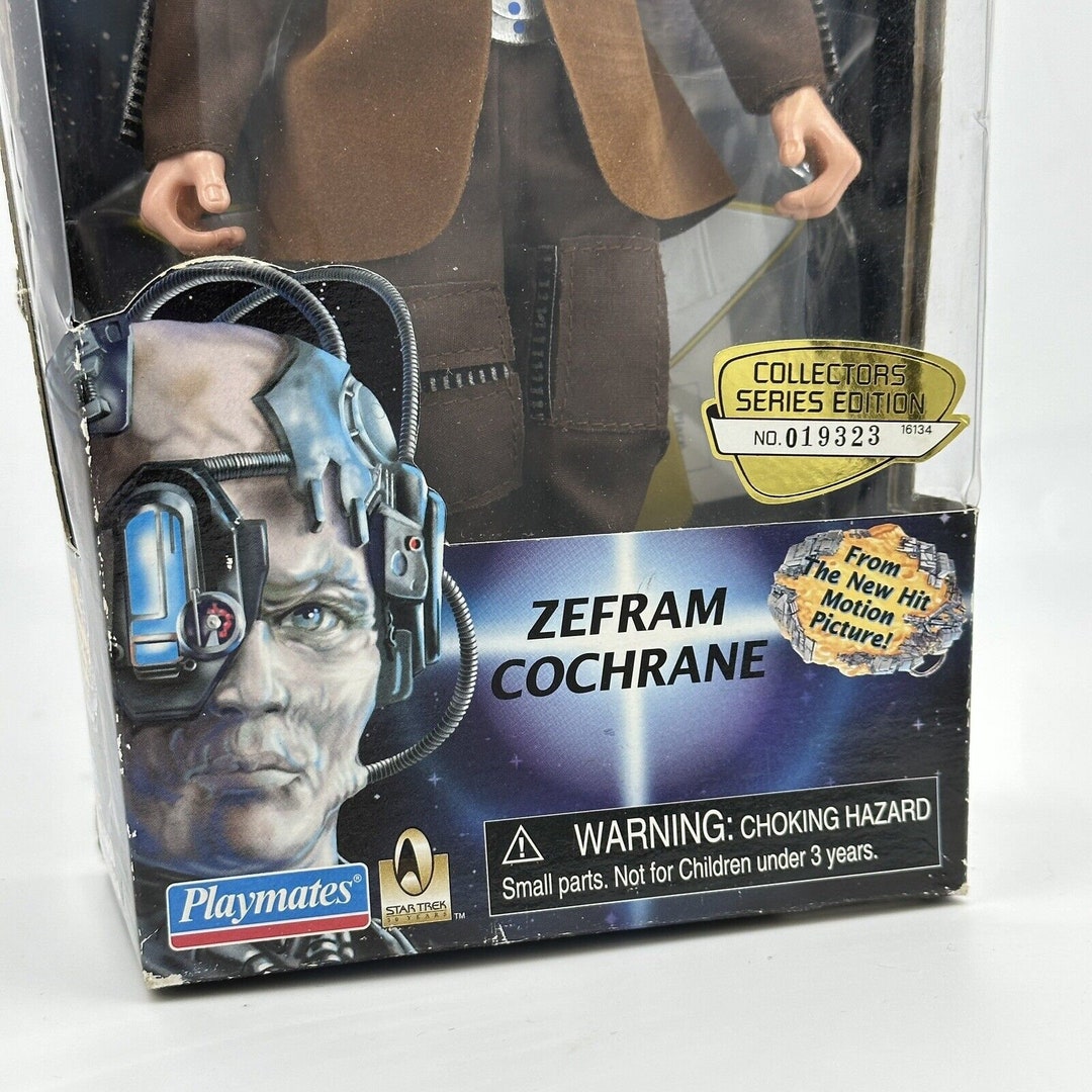 Playmates Zefram Cochrane Figure Star Trek First Contact 9in 1996 ...