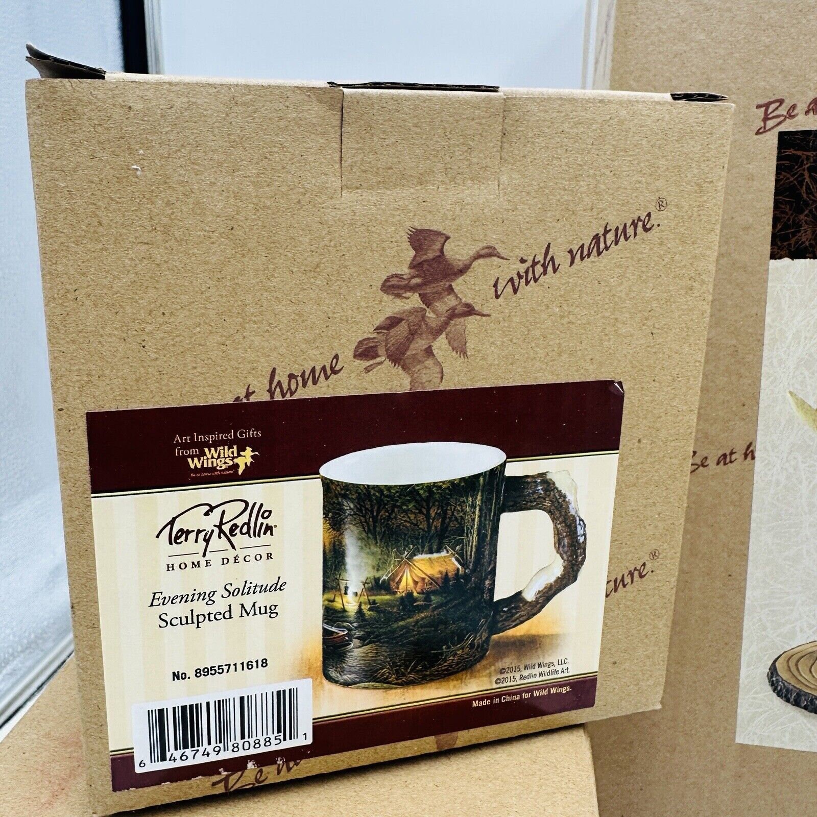 Wild Wings Terry Redlin Faux Antler Mug Holder 4 Sculpted Mugs - Etsy