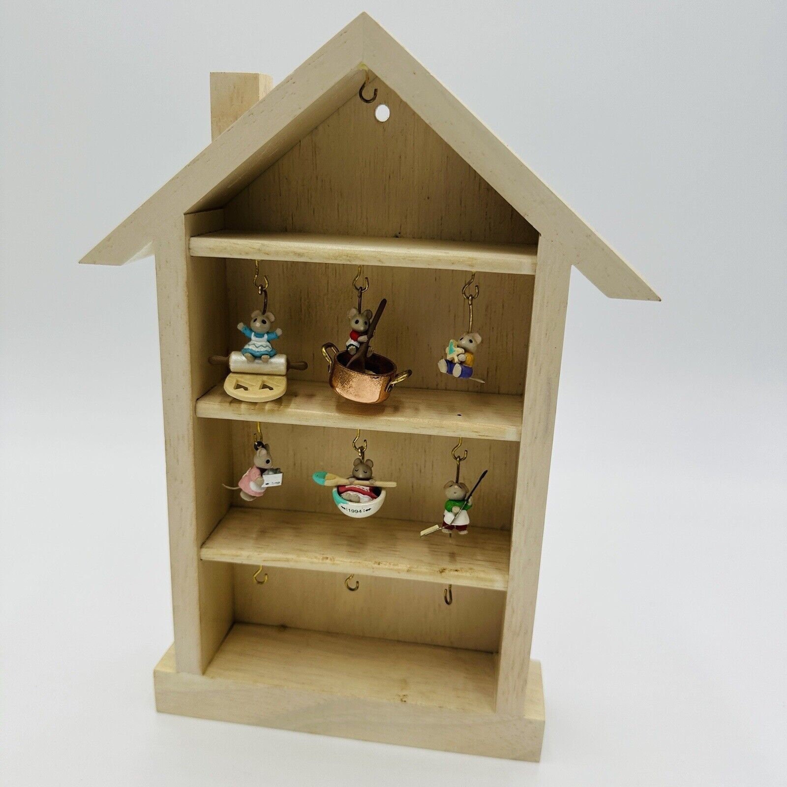 Hallmark Miniature Christmas Ornament Shadow Box Memory House - Etsy