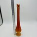 LE Smith Vase Bittersweet Swung Glass Orange 16.5in Tall MCM Floor ...