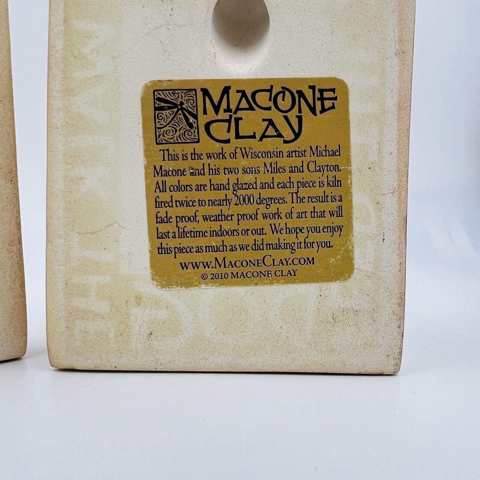 Macone Clay Tiles Hug the Cat and Dog Wall Ceramic Hand Glazed ...