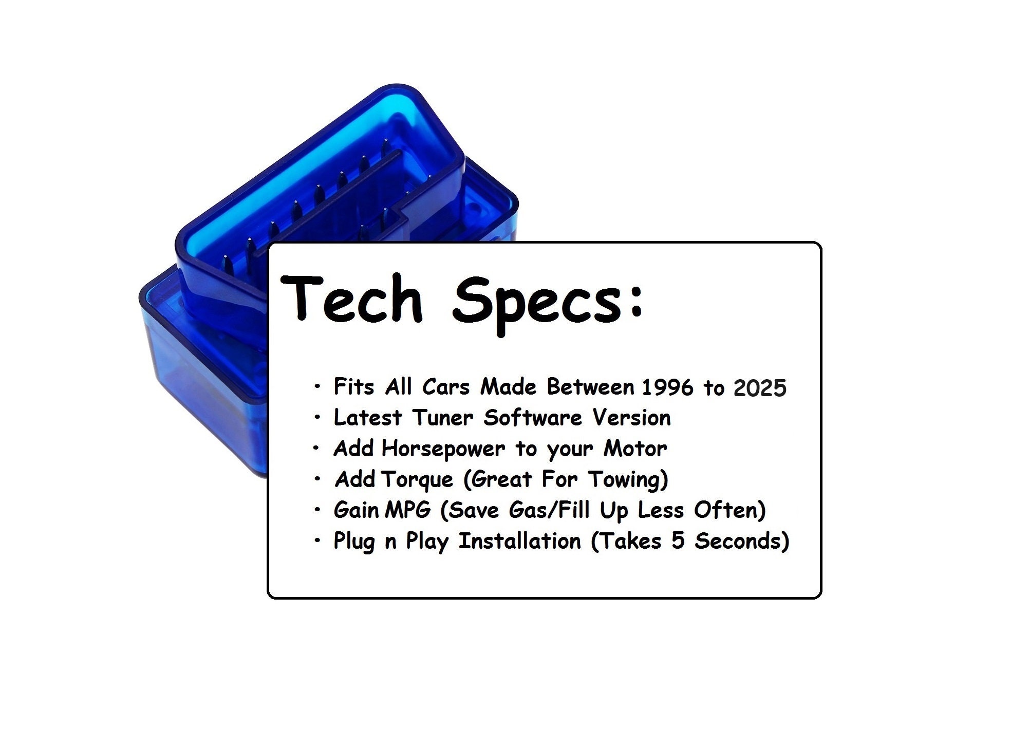 High Performance Stage 20 Tuner Chip - for All 1996 to 2024 Vehicles - Etsy