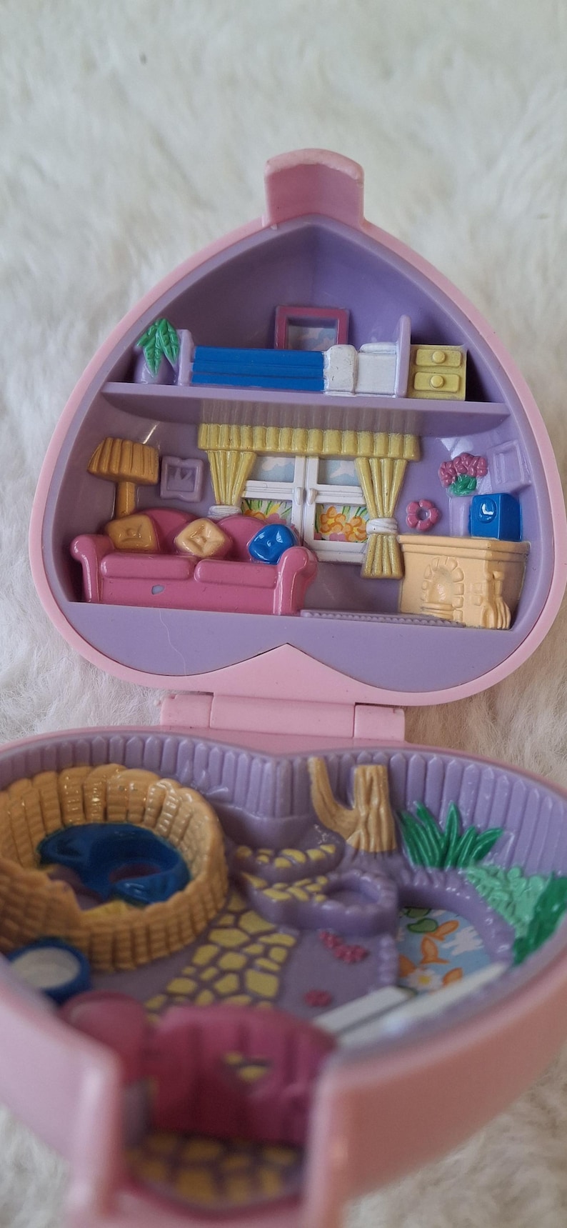 Vintage Bluebird 1993 Polly Pocket Compact - Kozy Kitties With ...