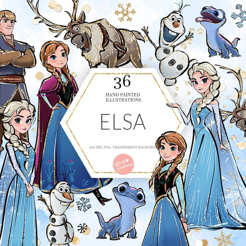 Frozen Birthday Bruni - Etsy UK