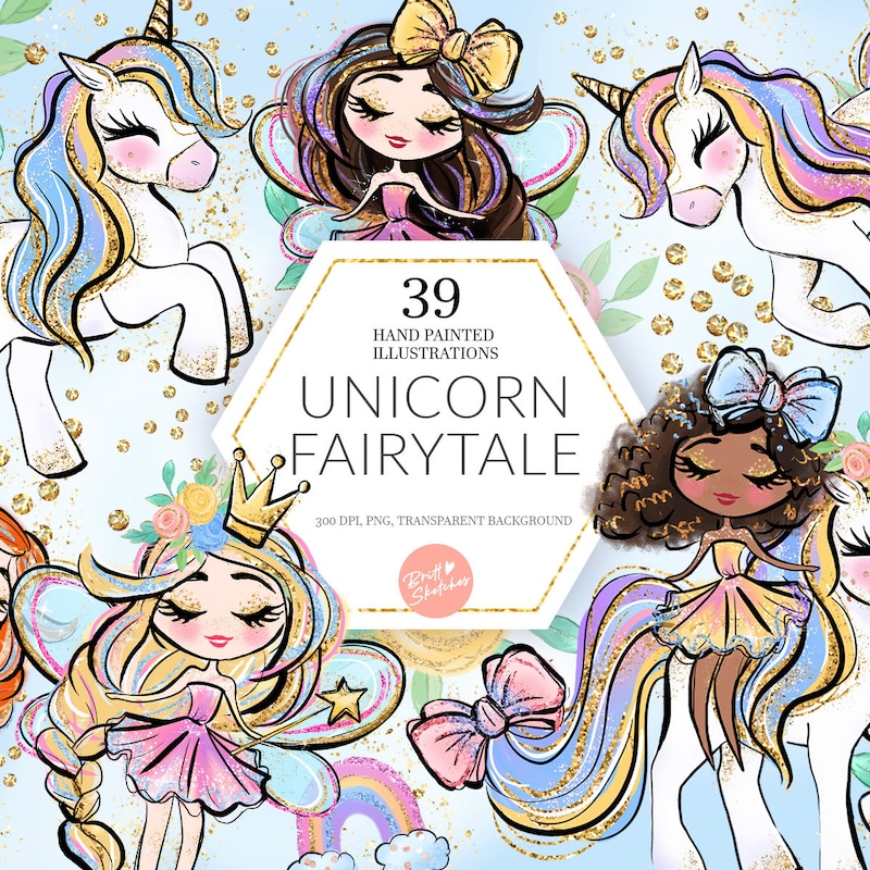 Unicorn, Fairies, Mermaids Svg - Etsy