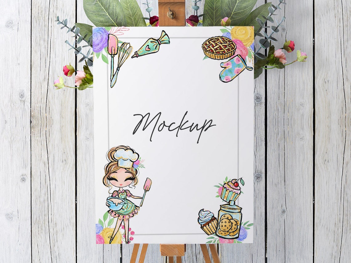 Bakery Clipart, Mom Baking PNG, Kitchen, Supplies, Sweets, Cakes ...