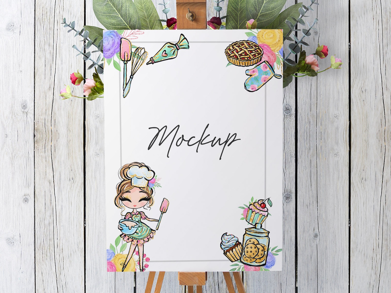 Bakery Clipart Mom Baking PNG Kitchen Supplies Sweets - Etsy