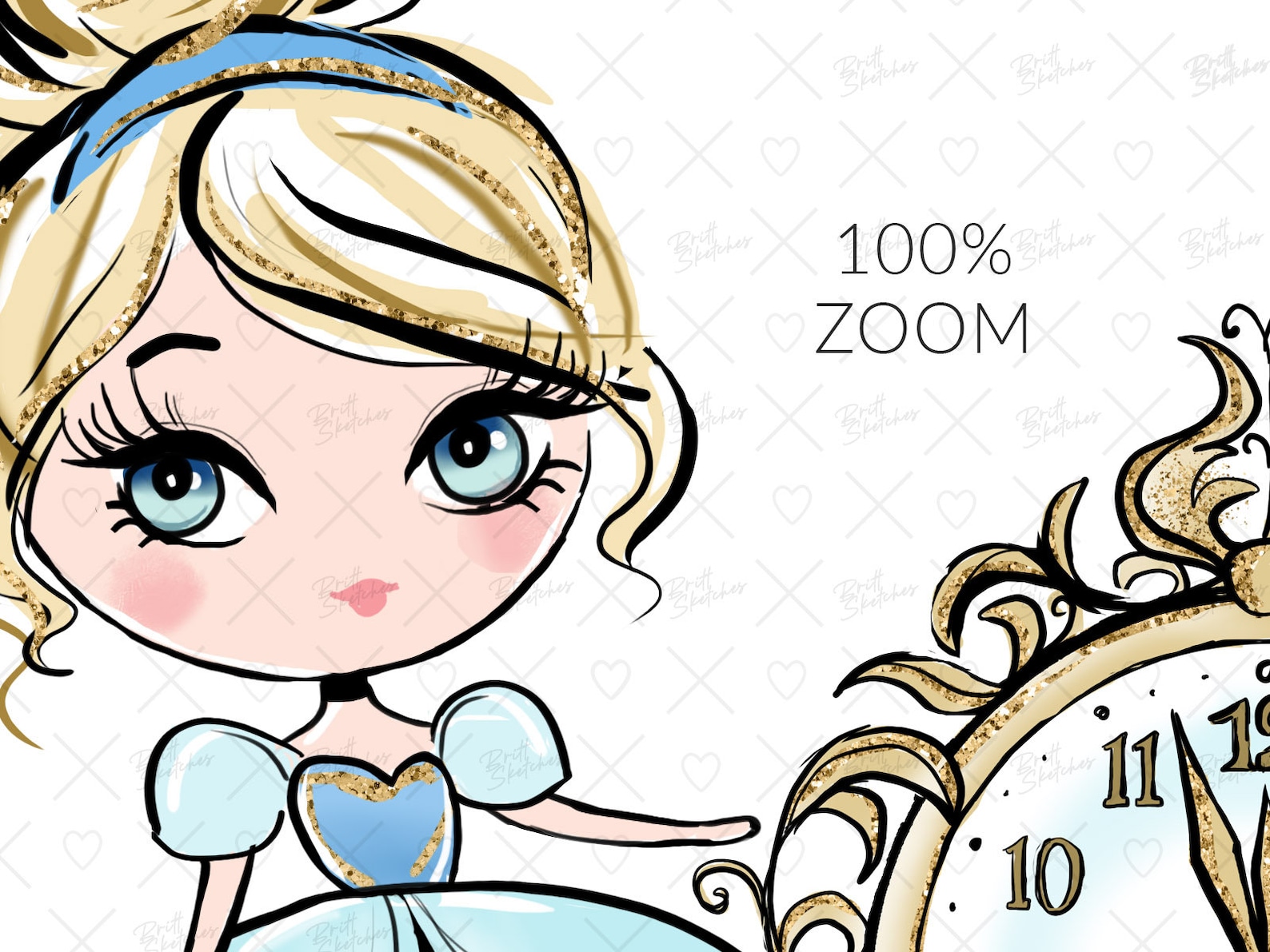 Cinderella Clipart, Fairy Tale Princess, Glass Slipper, Castle, Pumpkin ...