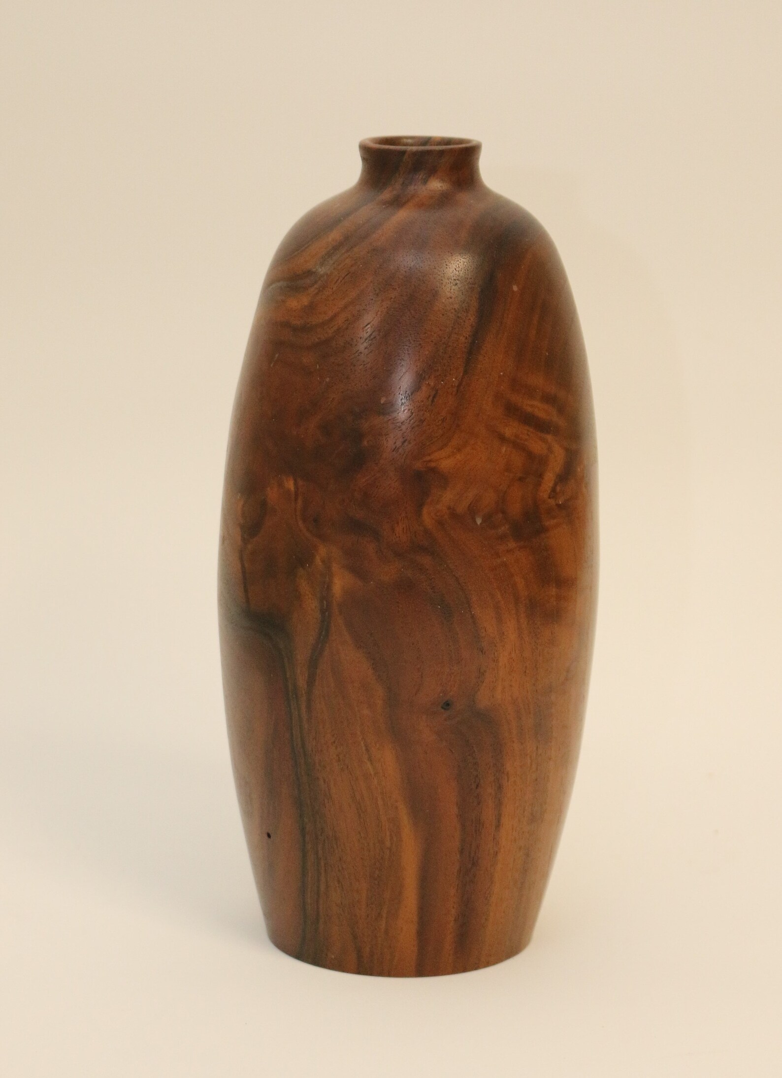 Exotic Hand Turned Black Walnut Vase 10" Tall, 4-1/2" Diameter - Etsy