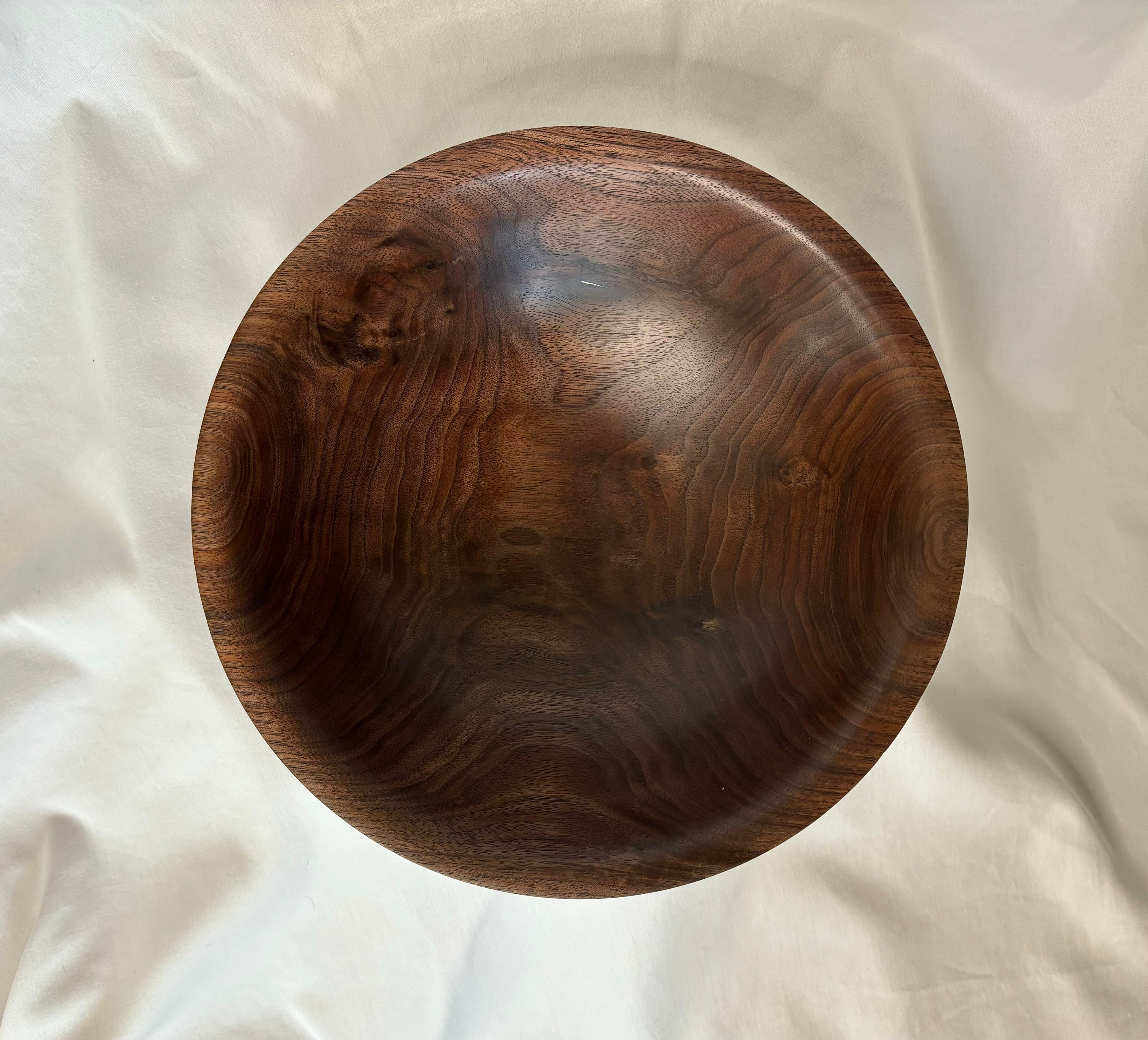 Hand Turned Black Walnut Bowl - Etsy