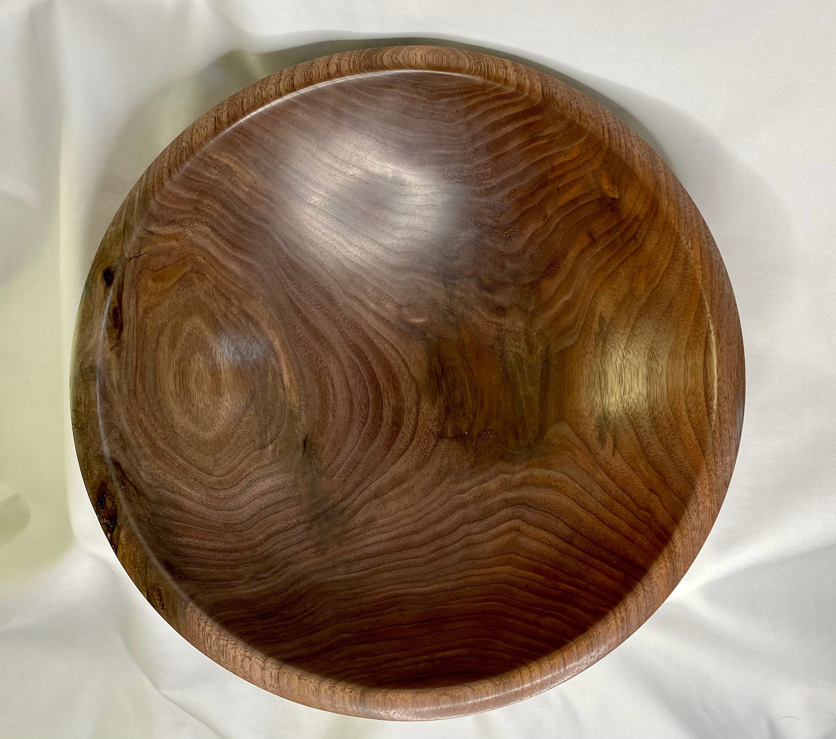Hand Turned Black Walnut Bowl - Etsy