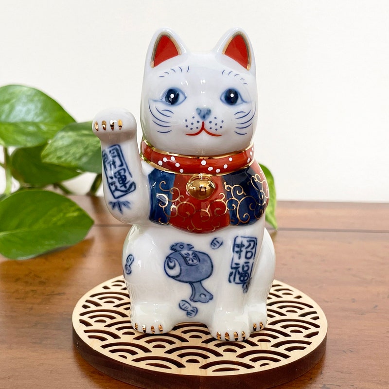 Japanese Lucky Cat - Etsy