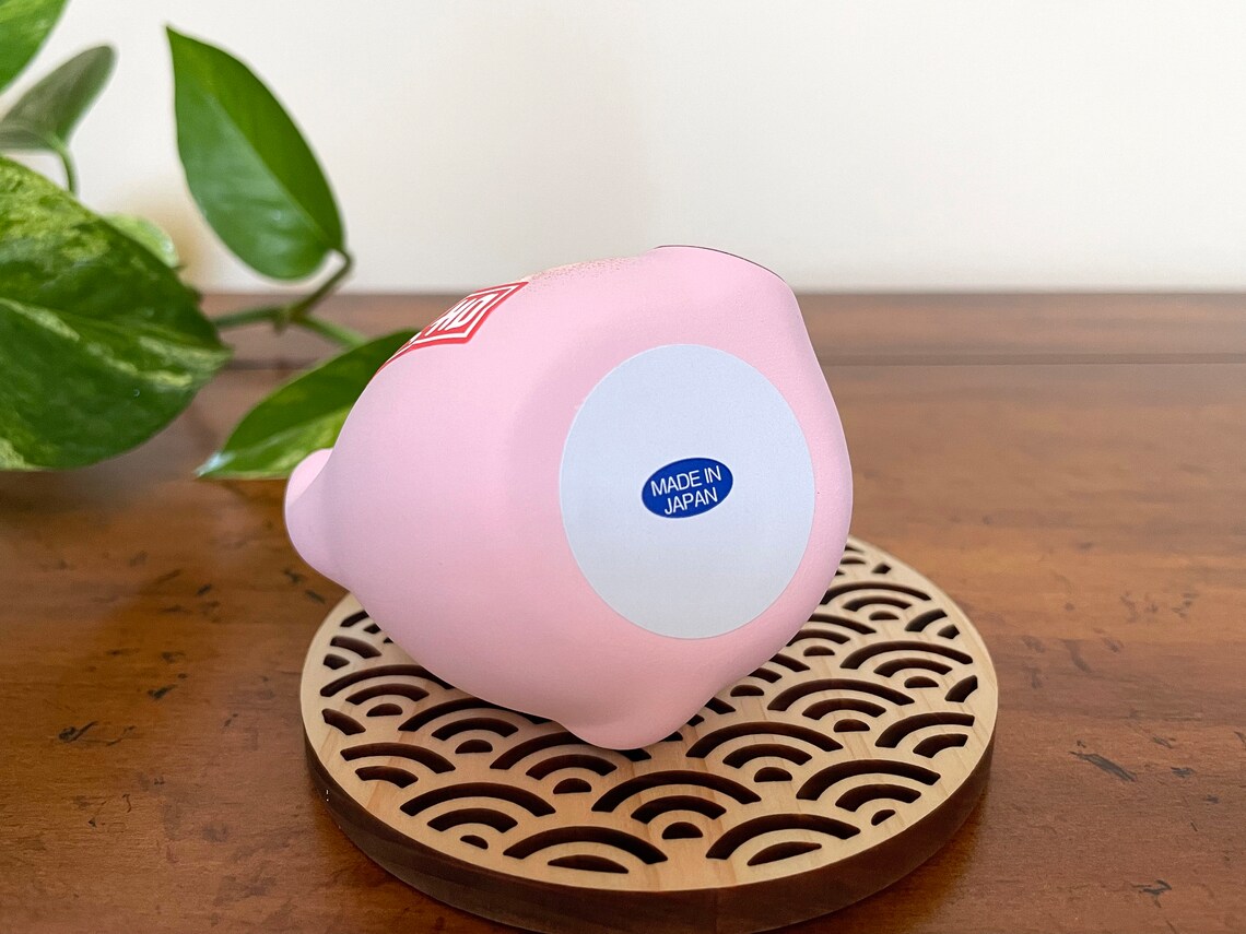 Pink Japanese Lucky Cat Statue Maneki Neko Romance and Love - Etsy