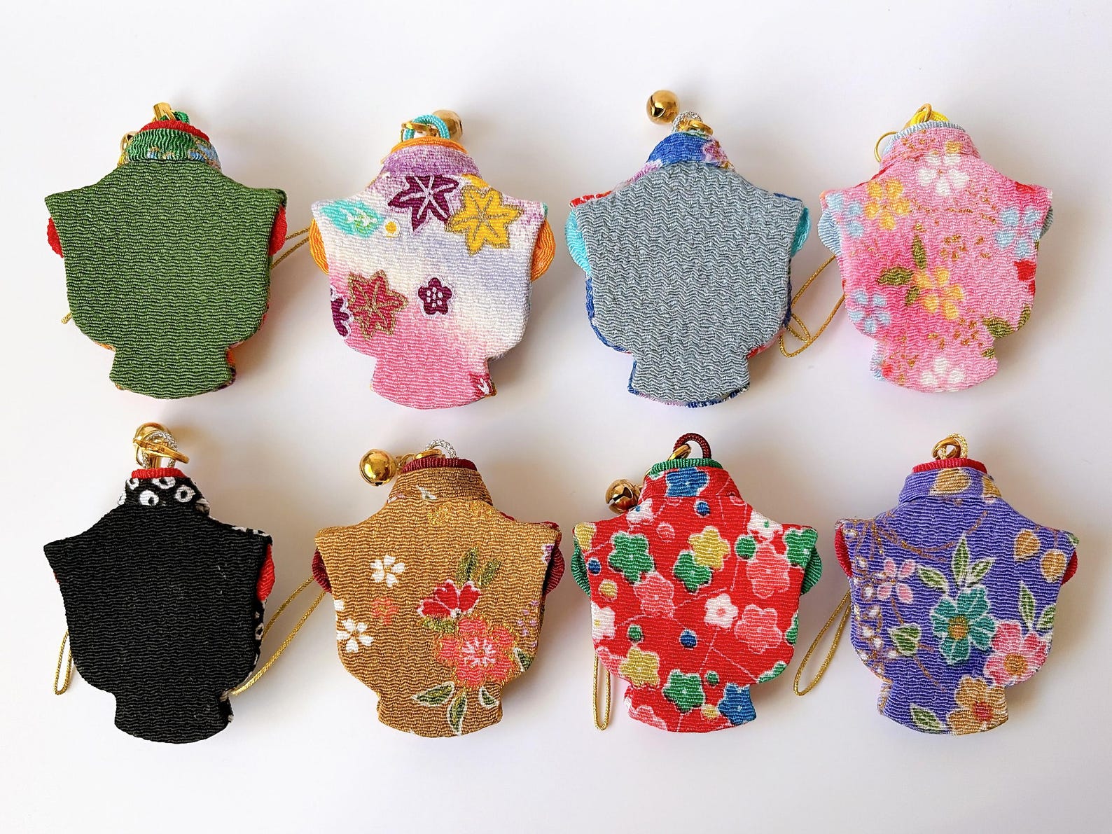 Japanese Kimono Charm, Kyoto Chirimen Fabric, Crepe Fabric, Japanese ...