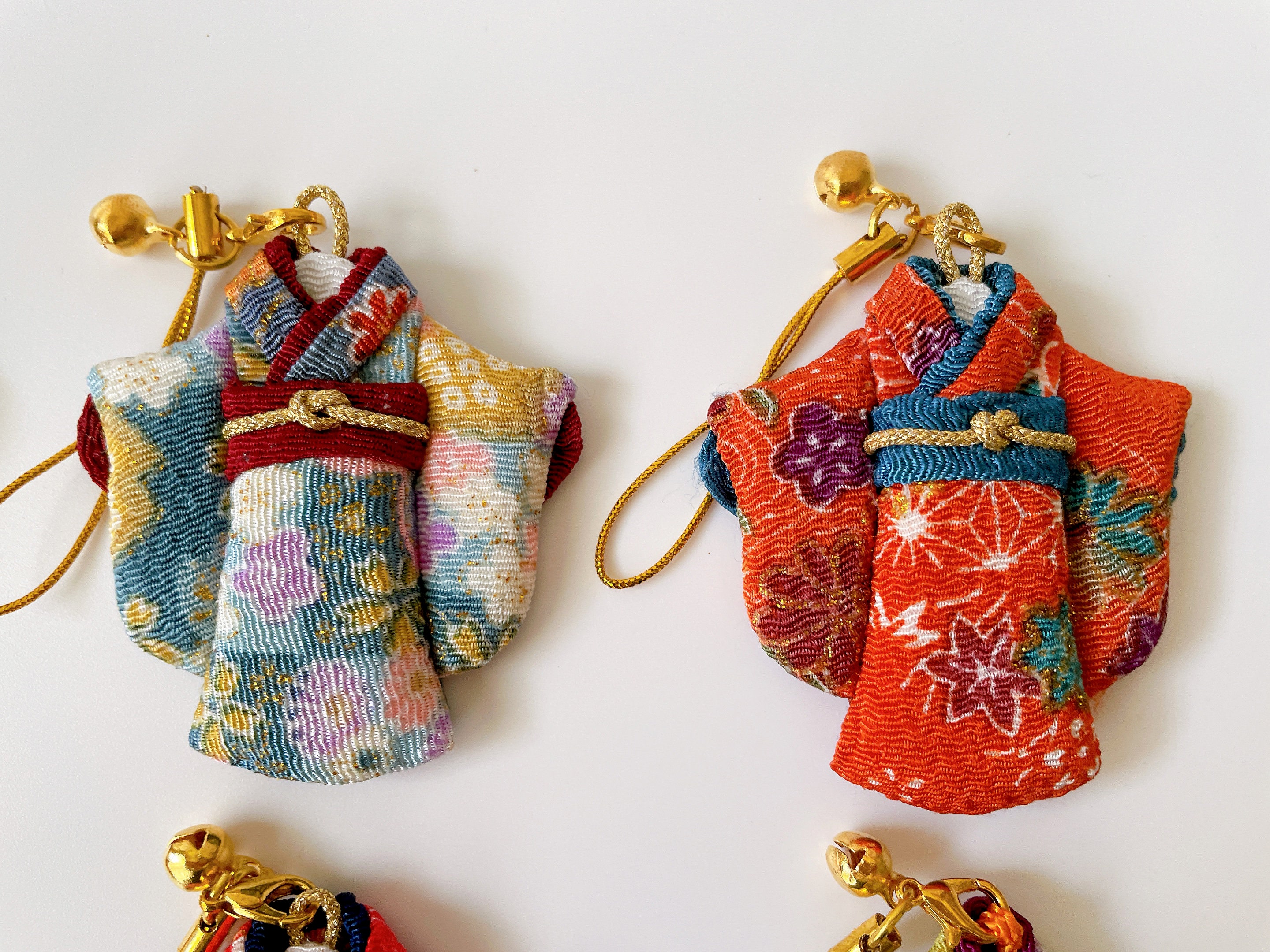 Japanese Kimono Charm, Kyoto Chirimen Fabric, Crepe Fabric, Japanese ...