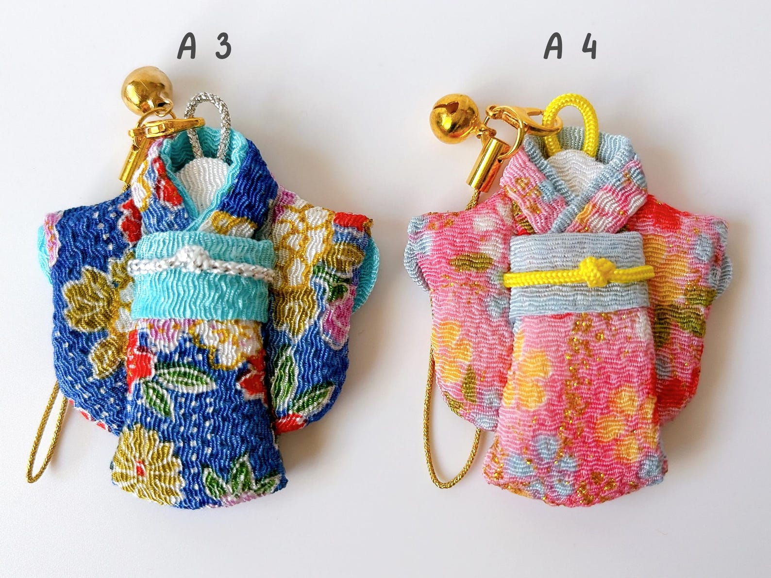 Japanese Kimono Charm, Kyoto Chirimen Fabric, Crepe Fabric, Japanese ...