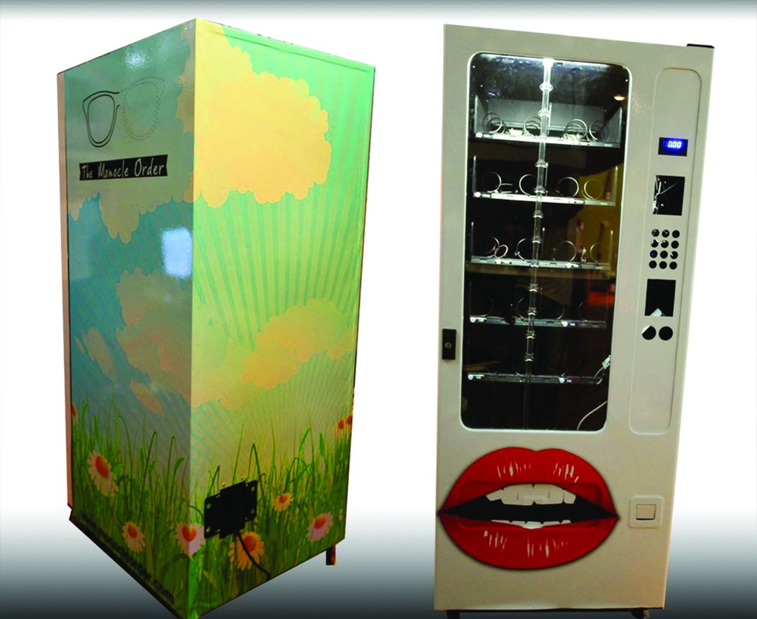 Vending Machine Vinyl Wraps, Vinyl Print - With Air-release. Commercial ...