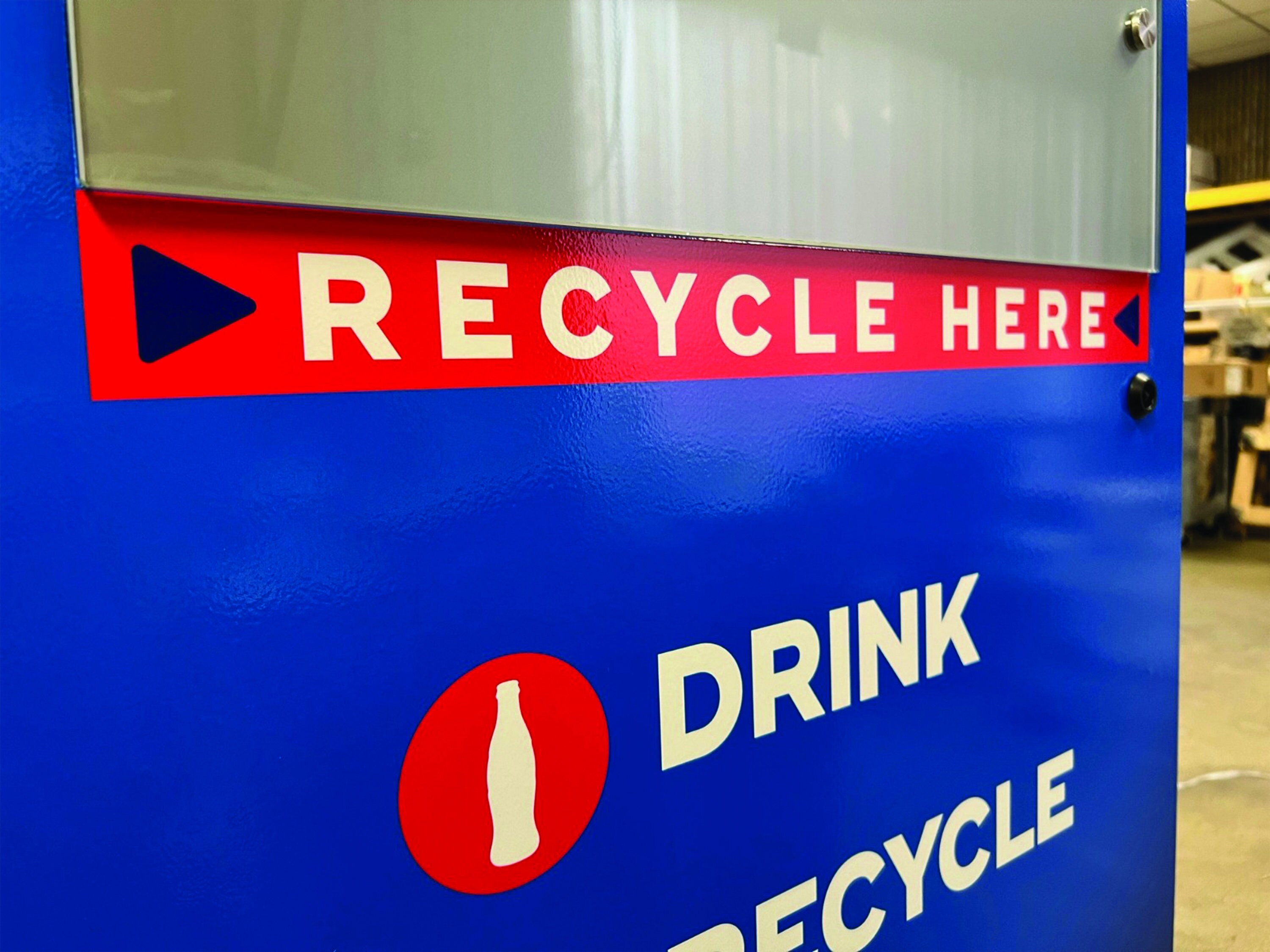 Vending Machine Vinyl Wraps, Vinyl Print - With Air-release. Commercial ...