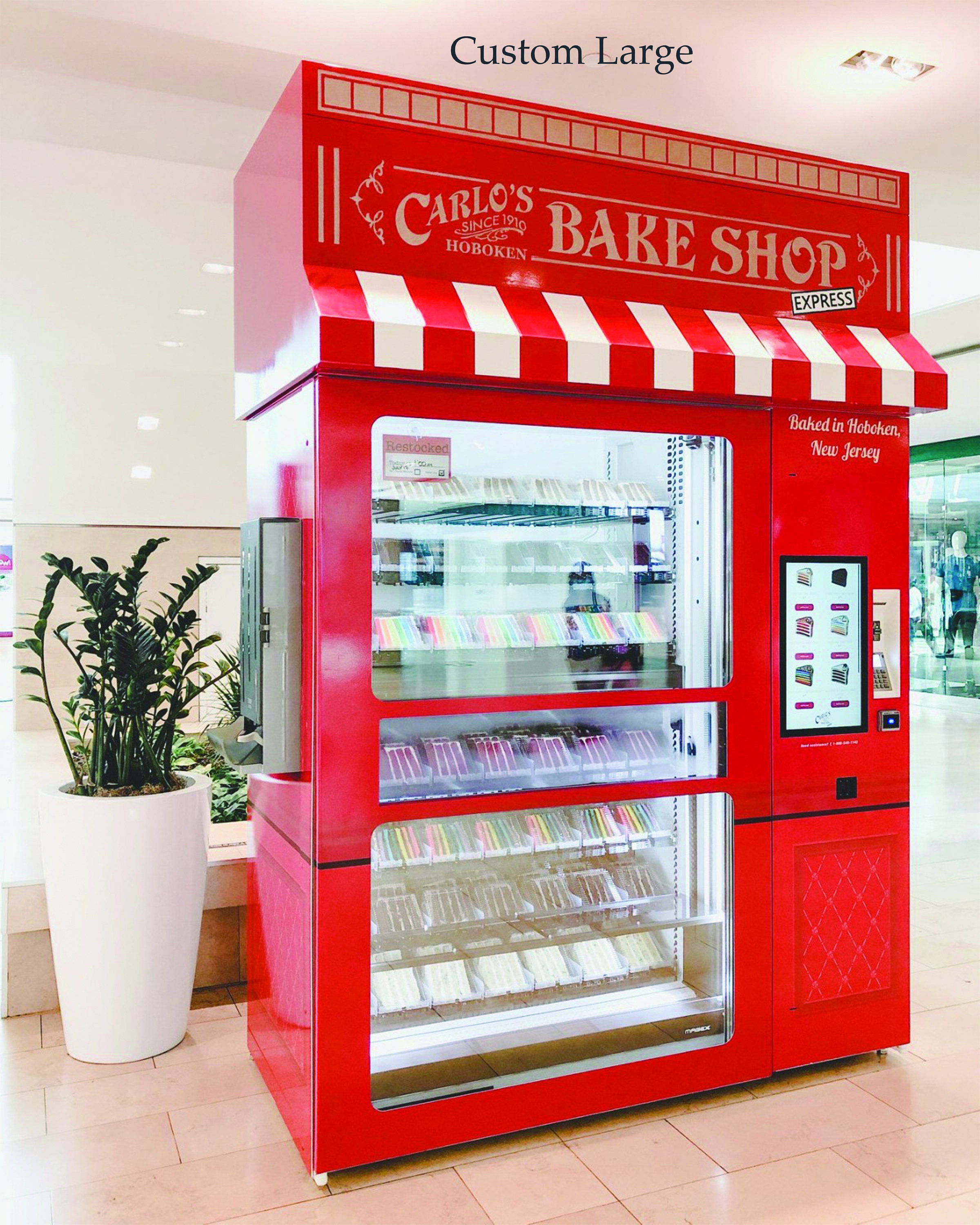 Vending Machine Vinyl Wraps, Vinyl Print With Air-release. Commercial ...