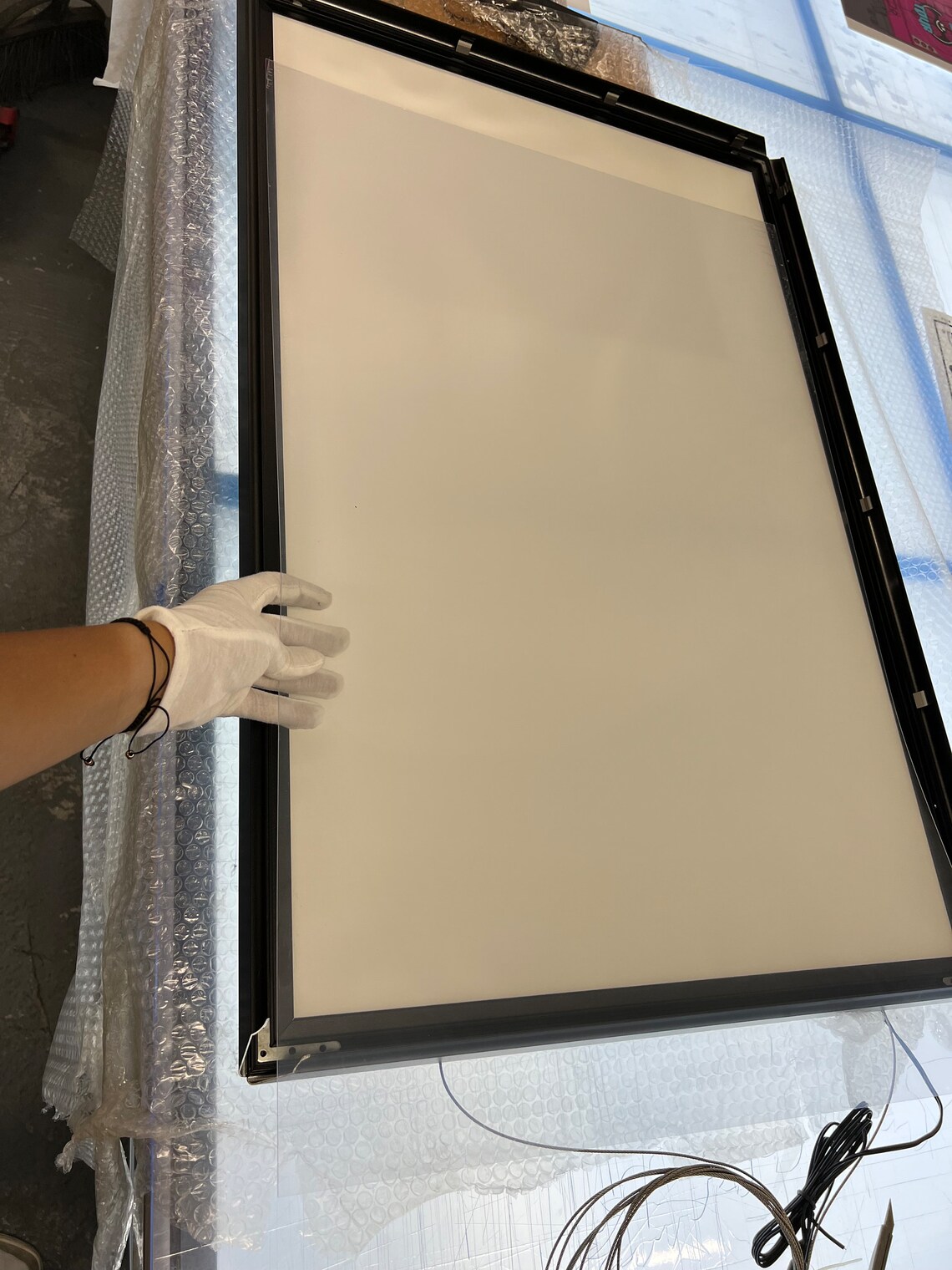 LED Light Box Frame. Send Your Photo Poster Snap Frame. WITH - Etsy