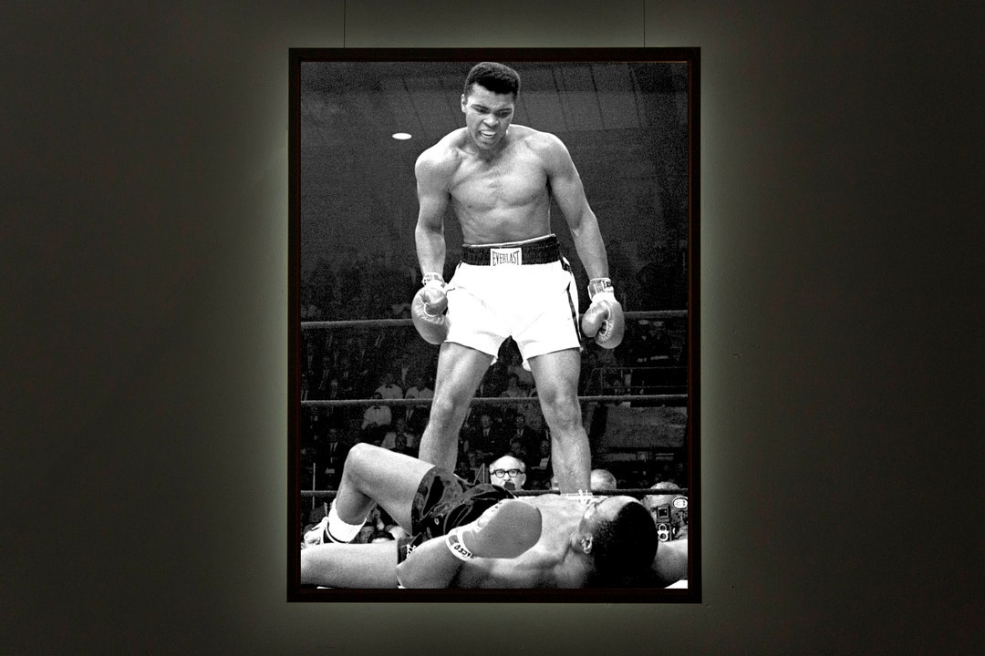 LED Frame Muhammad Ali Photo, Poster. Theater Movie Frame. LED Light ...