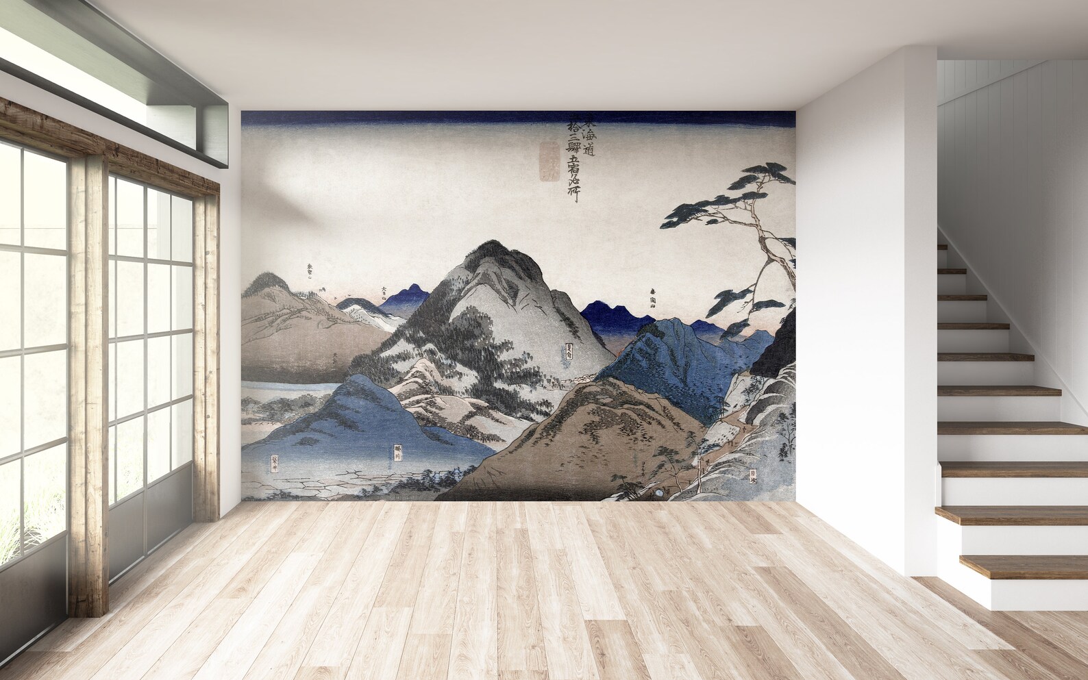 Japanese Art, Mural, Wallpaper, Wall Décor, Peel and Stick or ...