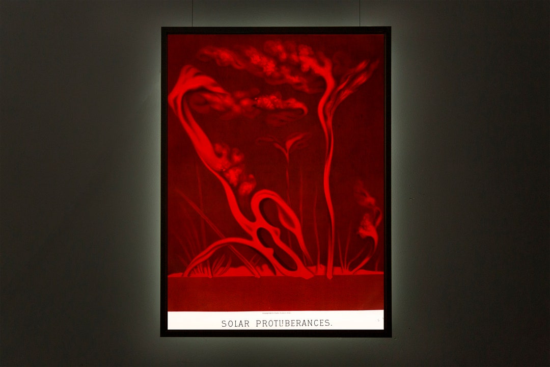 LED Light Box Frame. Glowing Art Prints. Famous Art Posters ...