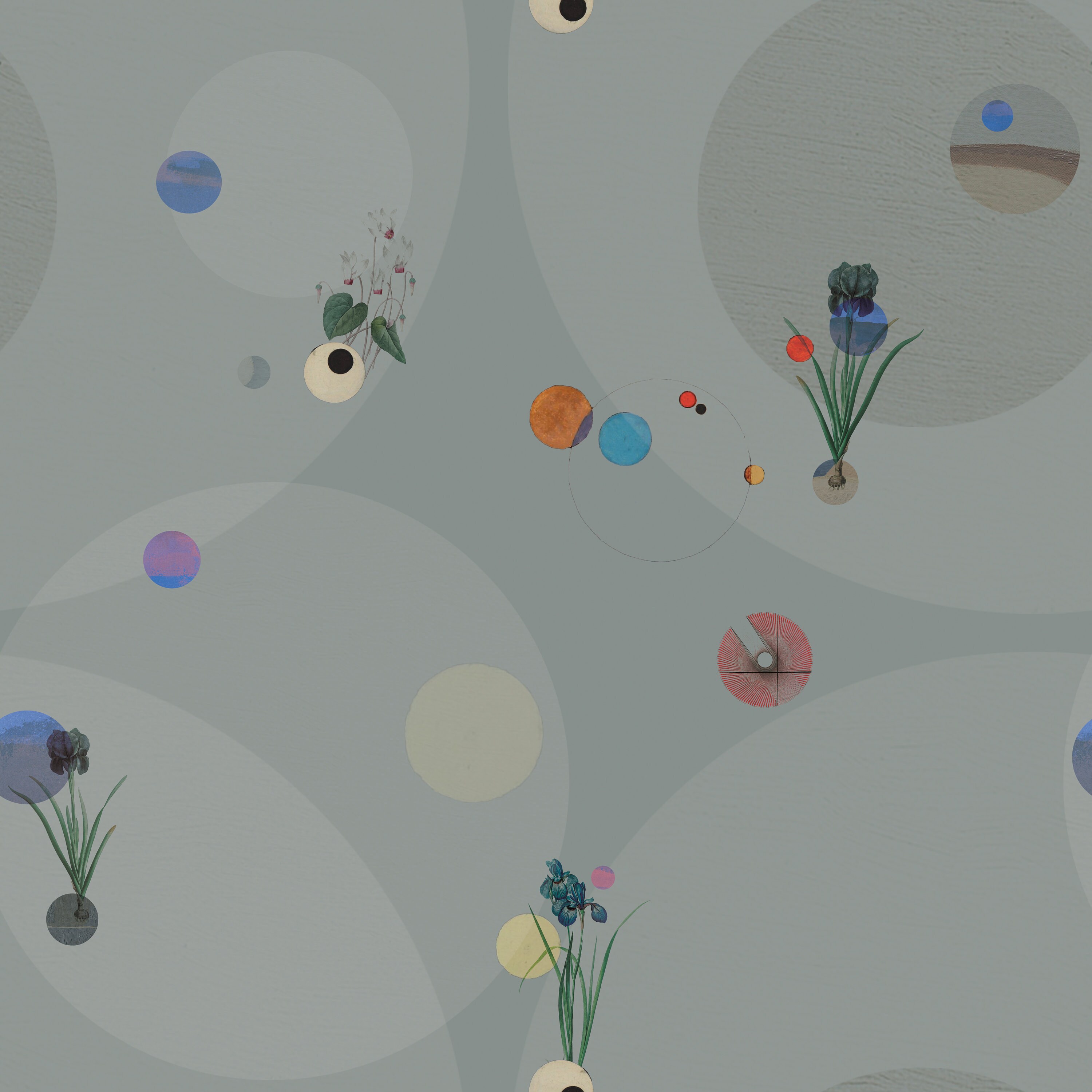 Abstract Art Wallpaper, Equilibrium, Wall Décor, Peel & Stick or ...