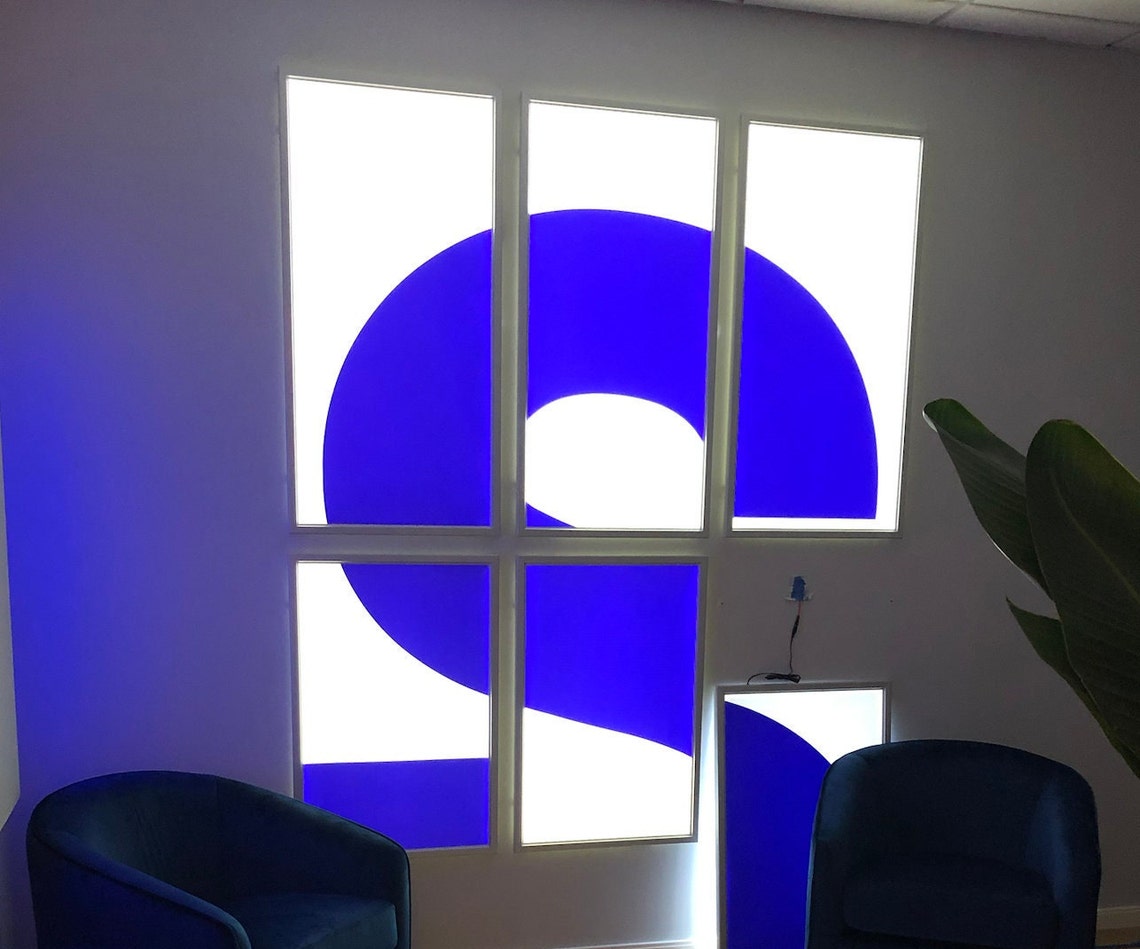 LED Light Box Frame. Send Your Photo Poster Snap Frame. WITH - Etsy