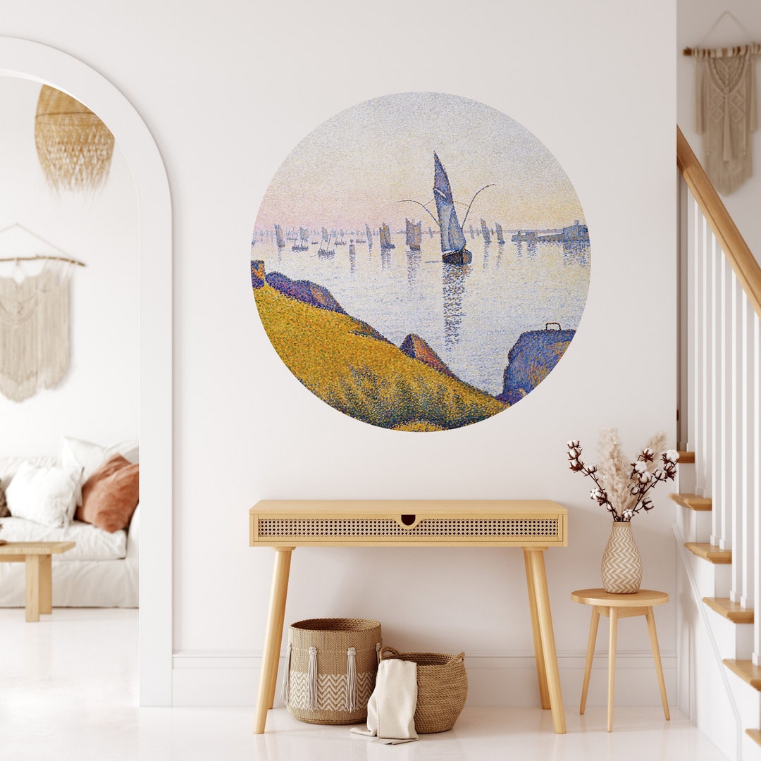 Evening Calm, Wall Decal, Geometric Wall Décor, Wall Design, Old ...