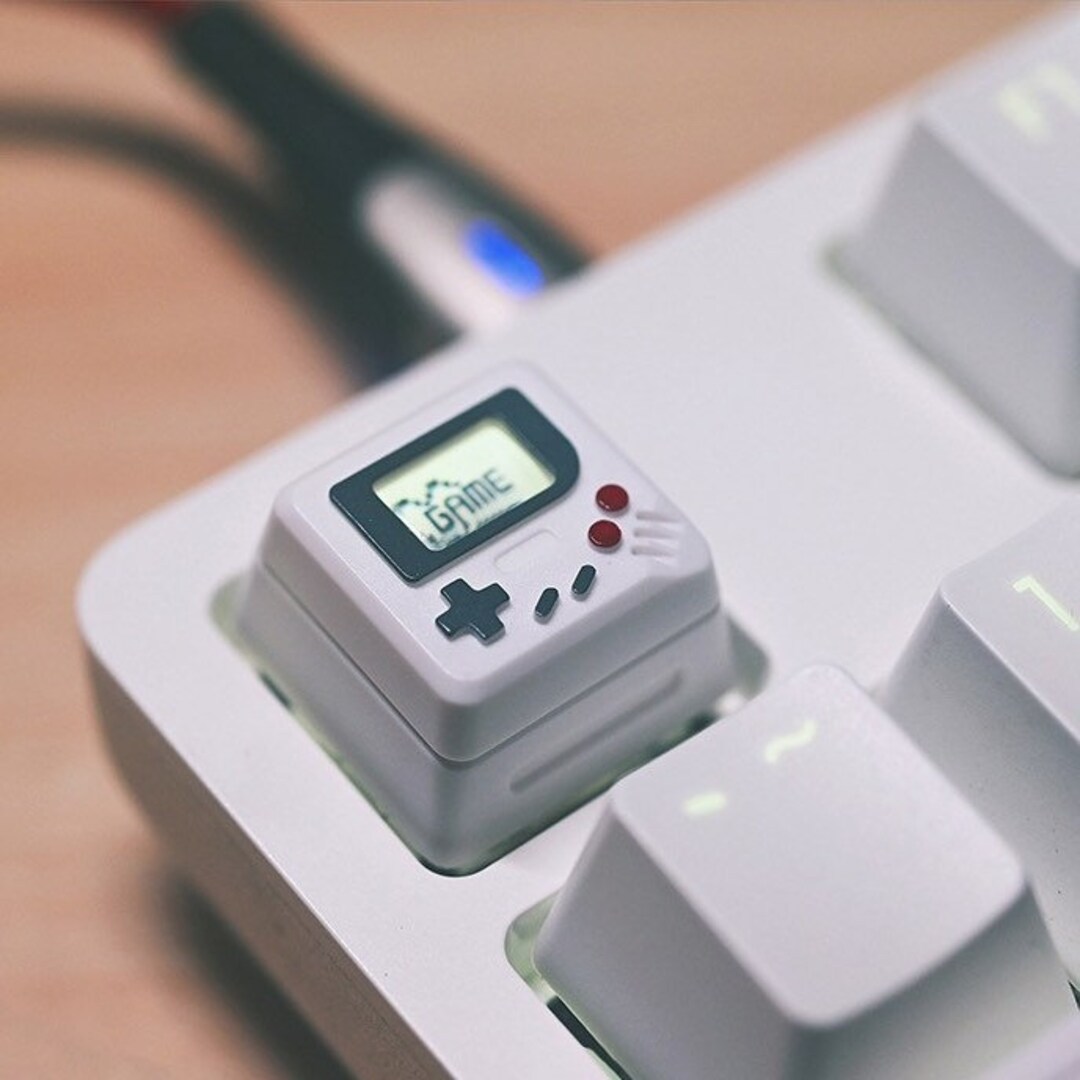 Nostalgia Retro Game Player Keyboard Caps 3 Changeable Key - Etsy