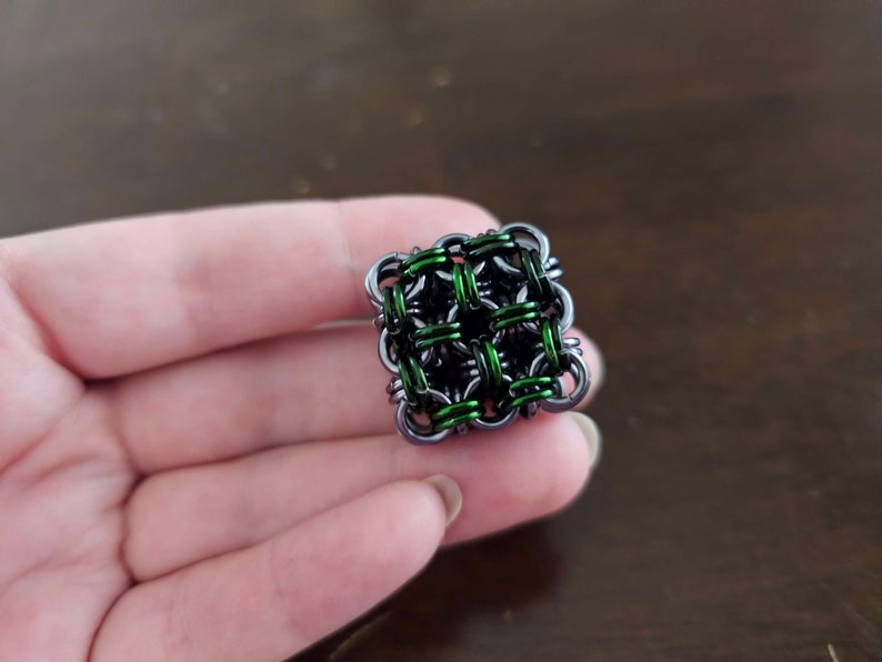 Chainmail Fidget Cube - Etsy