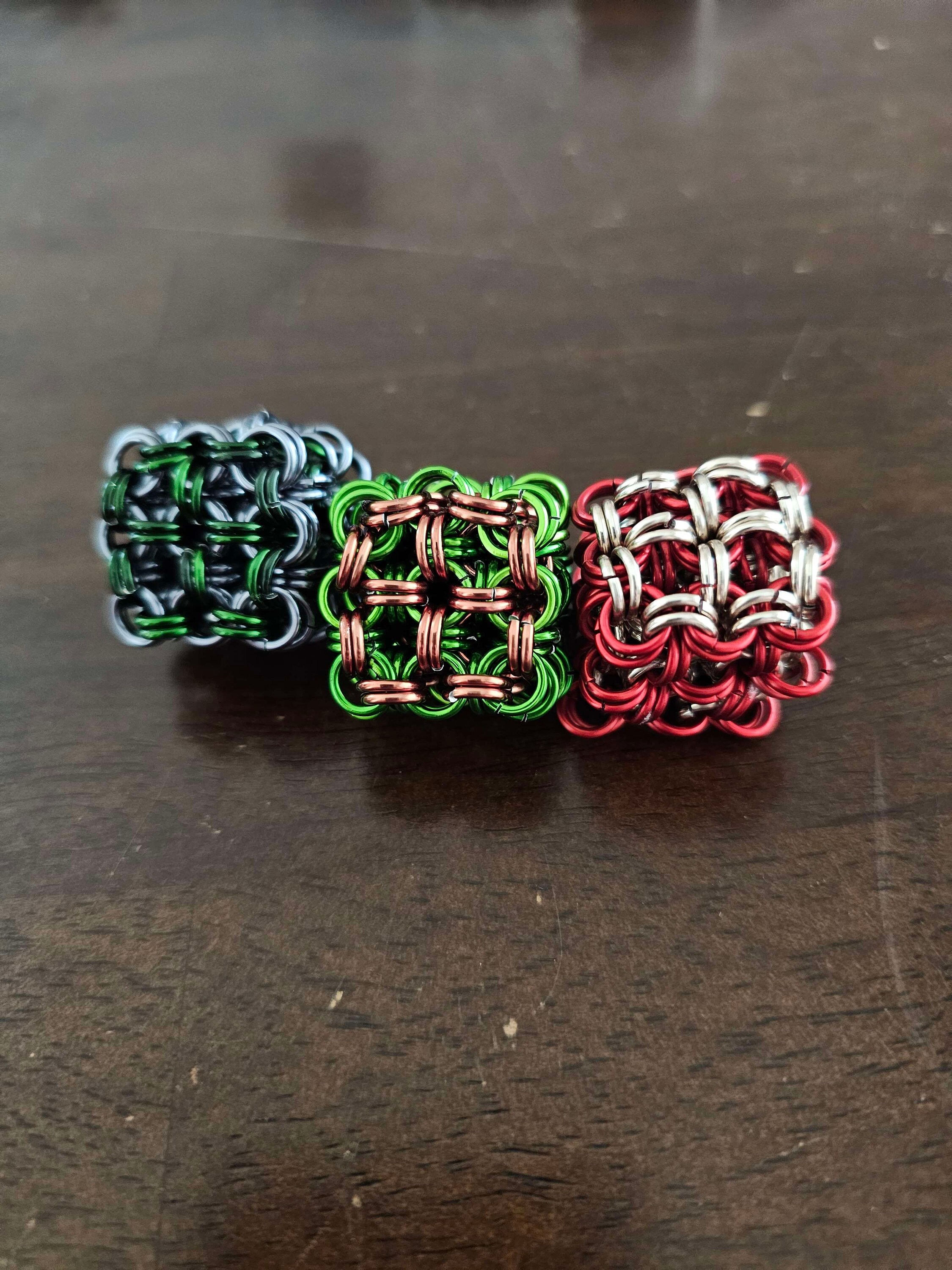 Chainmail Fidget Cube - Etsy