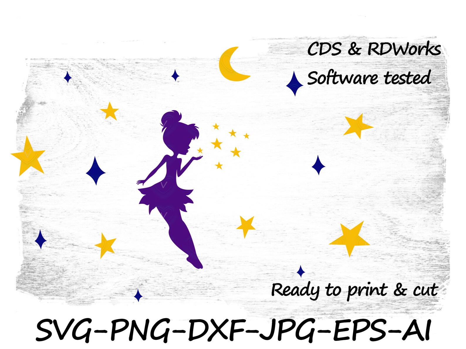 Trinkerbell Fee SVG Fee Silhouette ZahnFEE SVG Fairy - Etsy.de