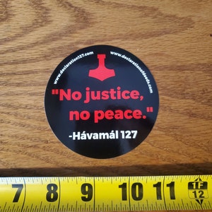 Heathens for Racial Justice sticker Paper & Party Supplies Paper ...