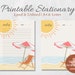 Printable Summer Letter Writing Paper Digital Download Lined & Unlined ...