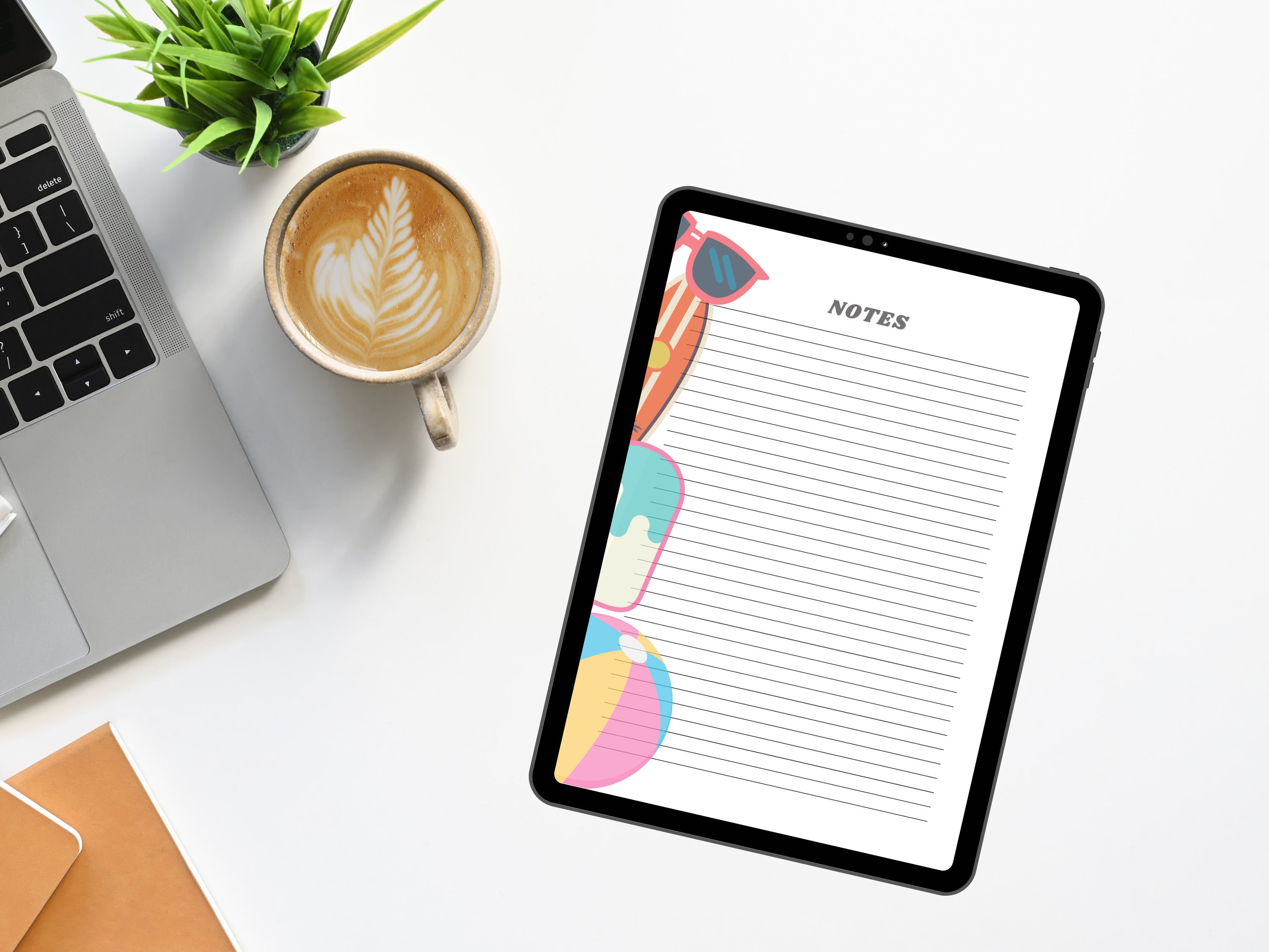 Printable Summer Letter Writing Paper Digital Download - Etsy