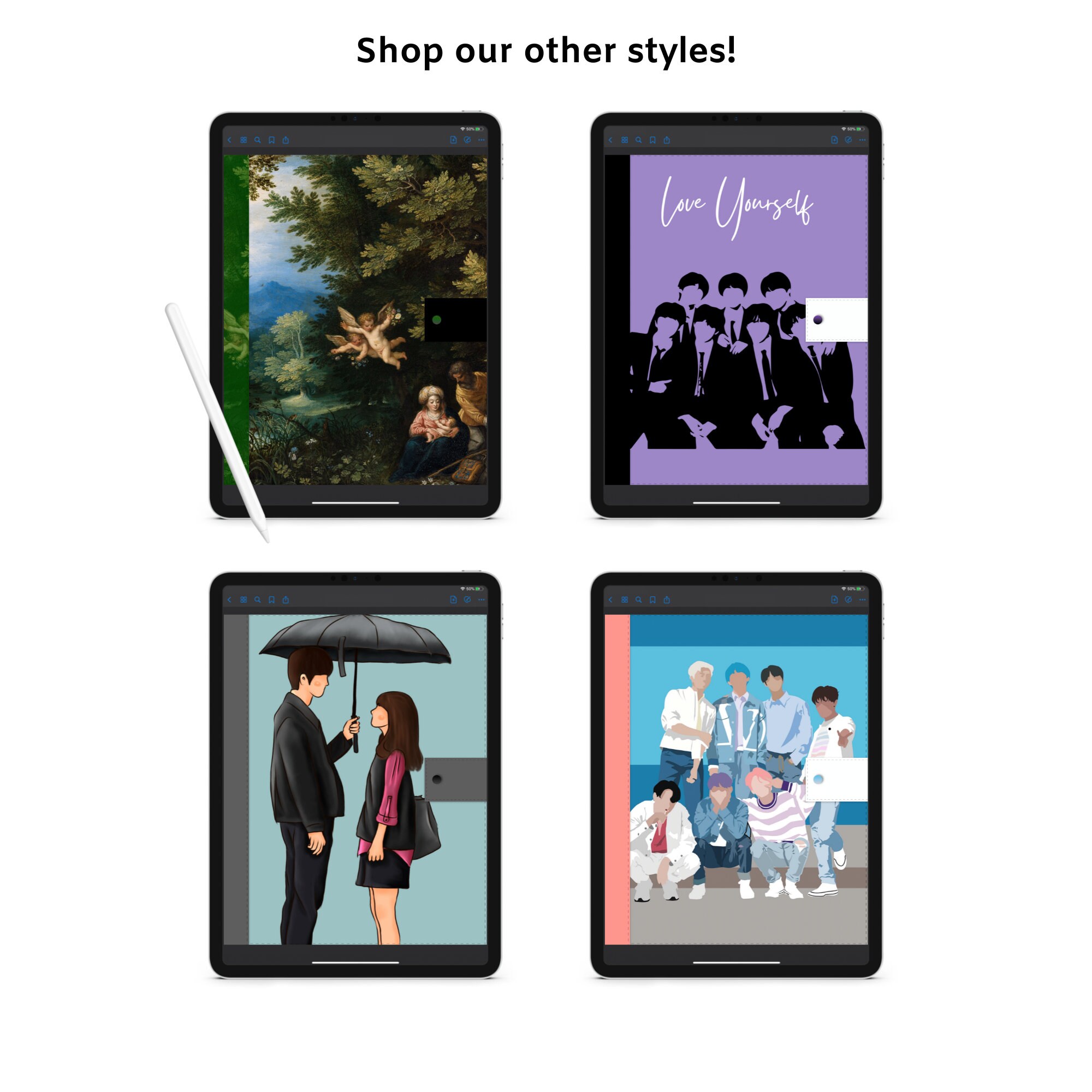 Cute Dynamite Era J-hope Themed Virtual Planner Cute BTS Planner Income ...
