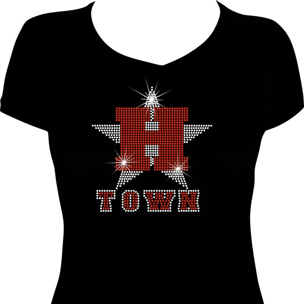 H Town Shirt - Etsy