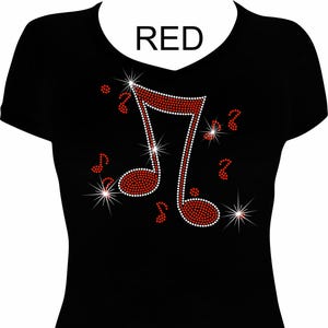 Music Notes Rhinestone Mega Bling - Etsy