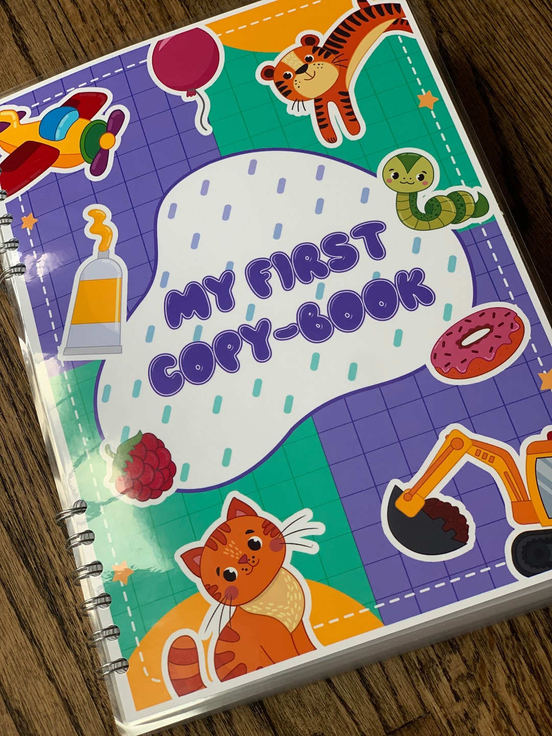 My First Copy Book, Velcro Book, Busy Book, English Alphabet Book ...