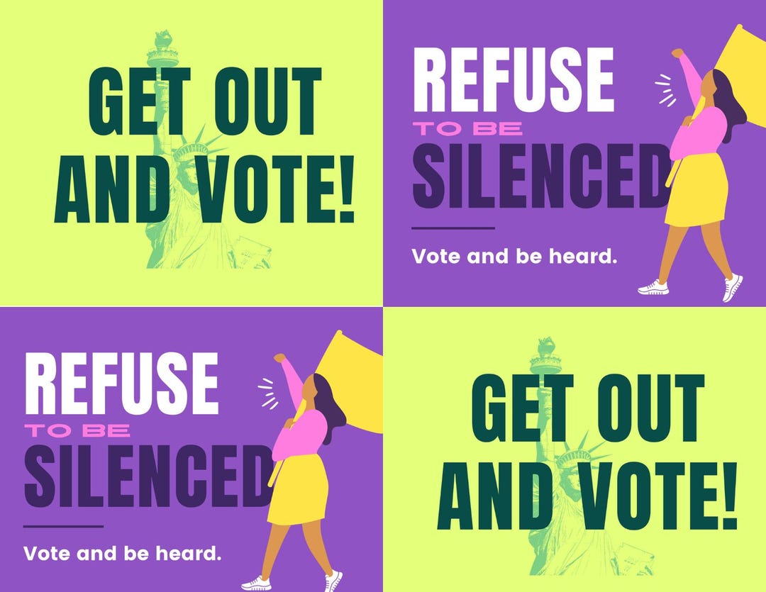 Remember to Vote Postcards - Etsy