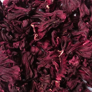 Roselle Hibiscus Flowers - Hibiscus Sabdariffa - Rosella - Organic ...