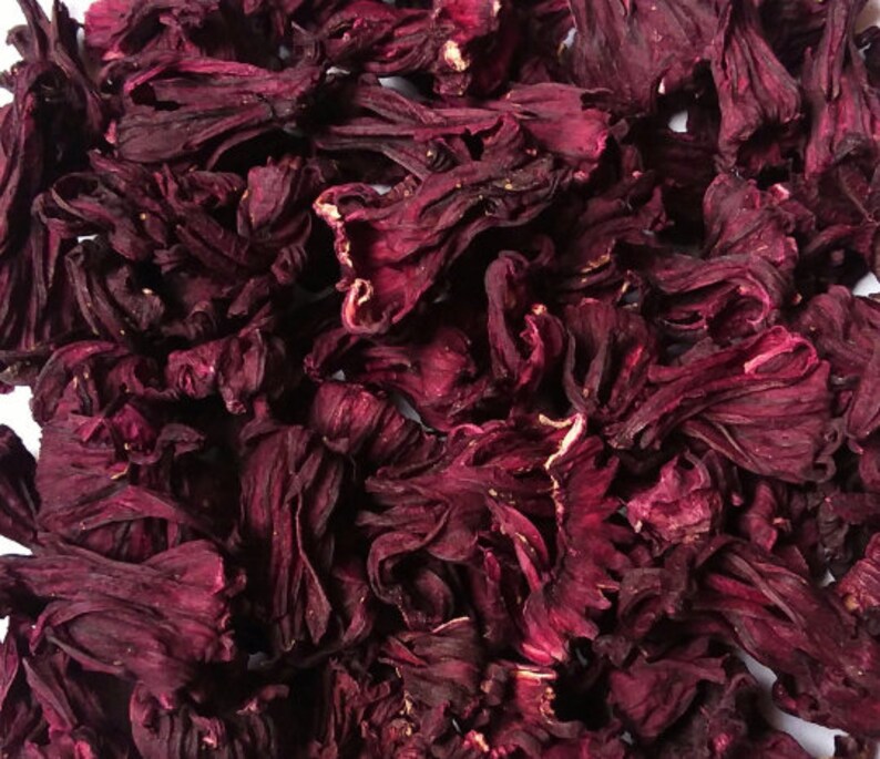 Roselle Hibiscus Flowers Hibiscus Sabdariffa Rosella Organic Apothecary Natural Edible Dried ...