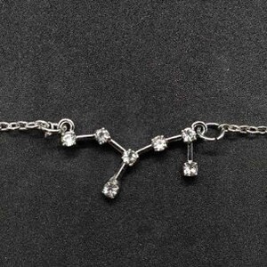 VIRGO Zodiac Necklace With Cubic Zirconia Crystals - Astrology ...