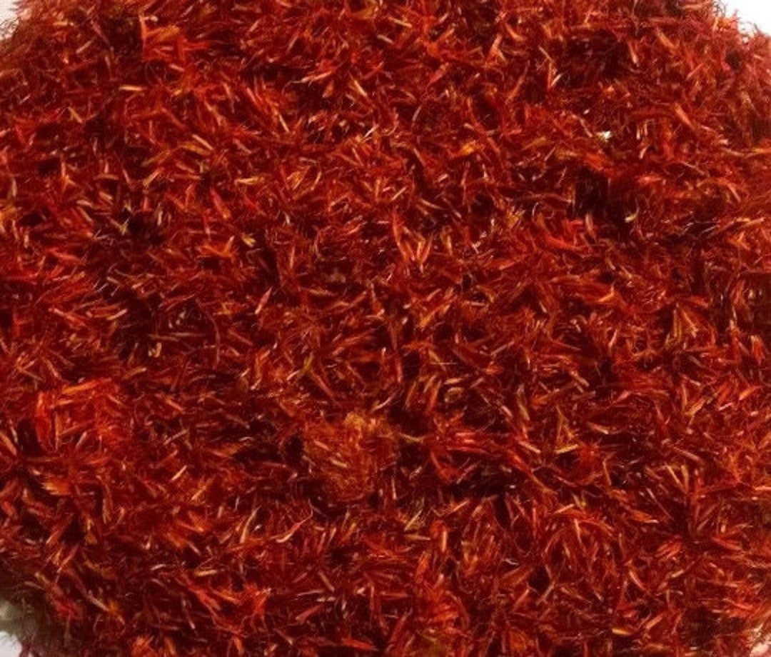 Safflower Petals Carthamus Tinctorius Organic Dried American Saffron ...