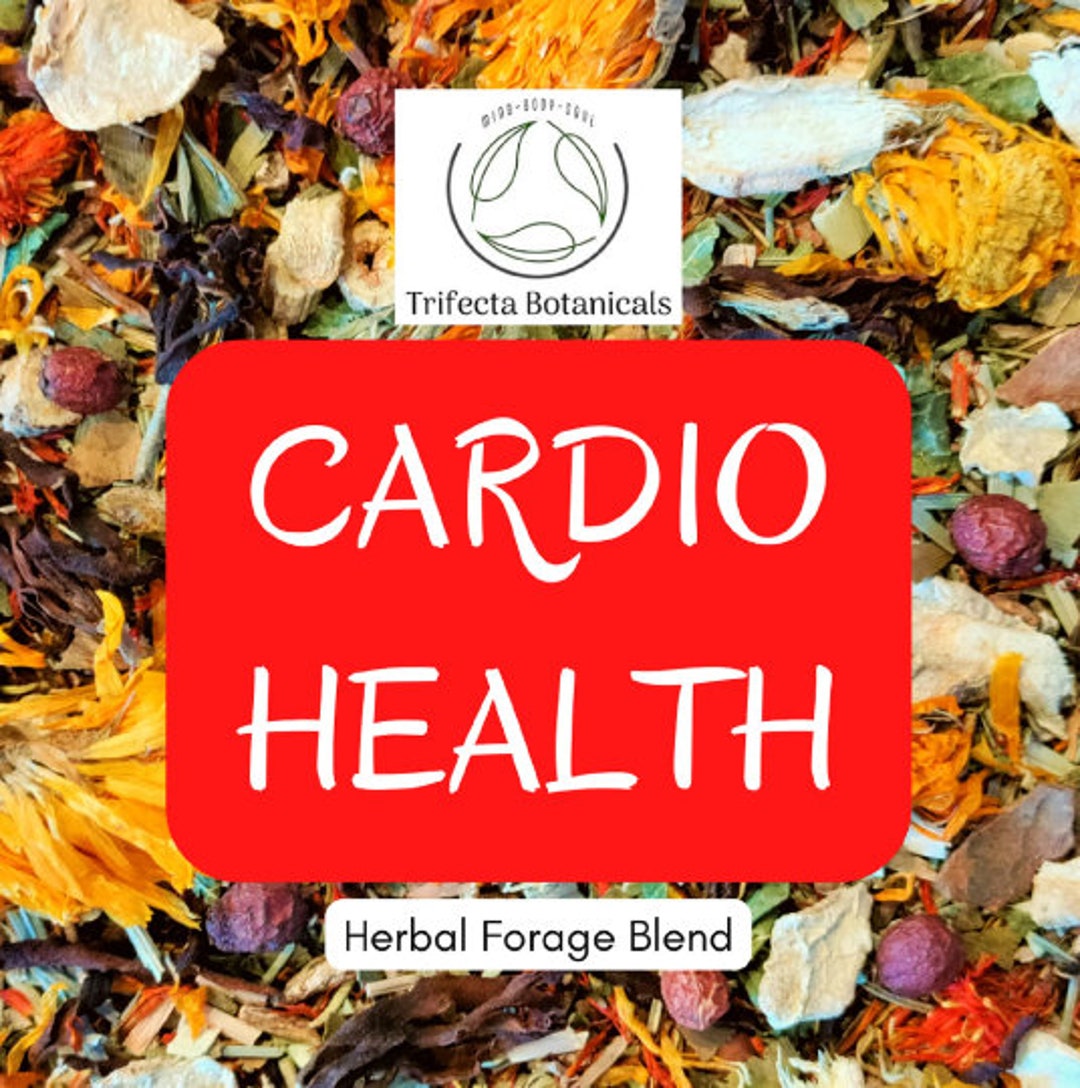 CARDIO HEALTH ~ Herbal Forage Mix ~ Hay Topper Natural Organic Herb ...