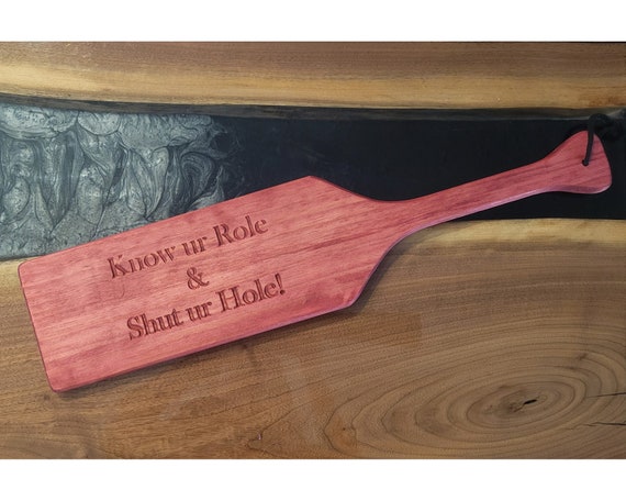 Large Wooden Spanking Paddle Daddy Discipline Paddle BDSM - Etsy