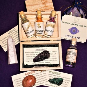 Spiritual Mystery Box - Crystals Apothecary Herbs Bath & Body ...